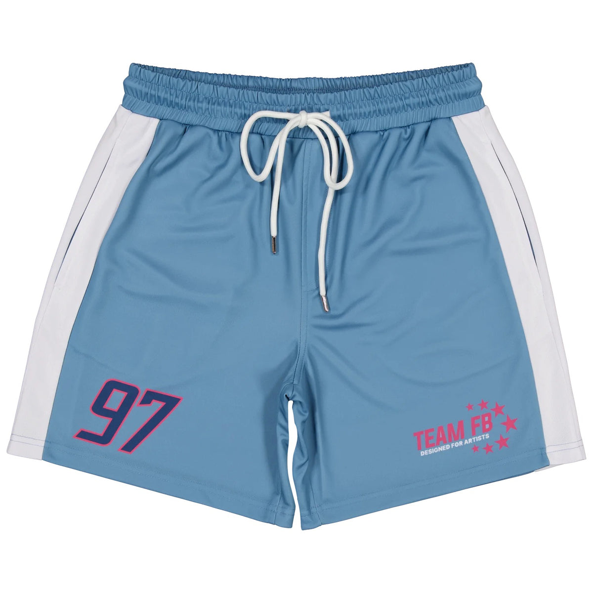Fearless Blood SHORT FB-RACING-SHORTS-01 BLAUW – Tip de Bruin